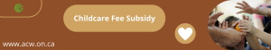 Applying for subsidy - A Child's World
